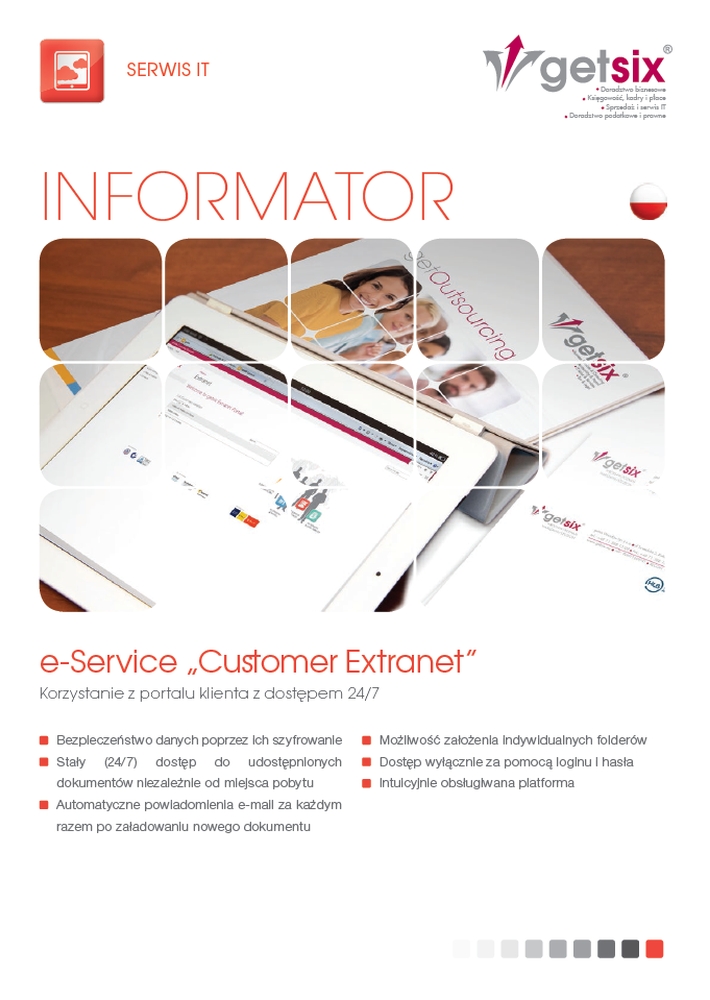 e-Service "Customer Extranet" - getsix